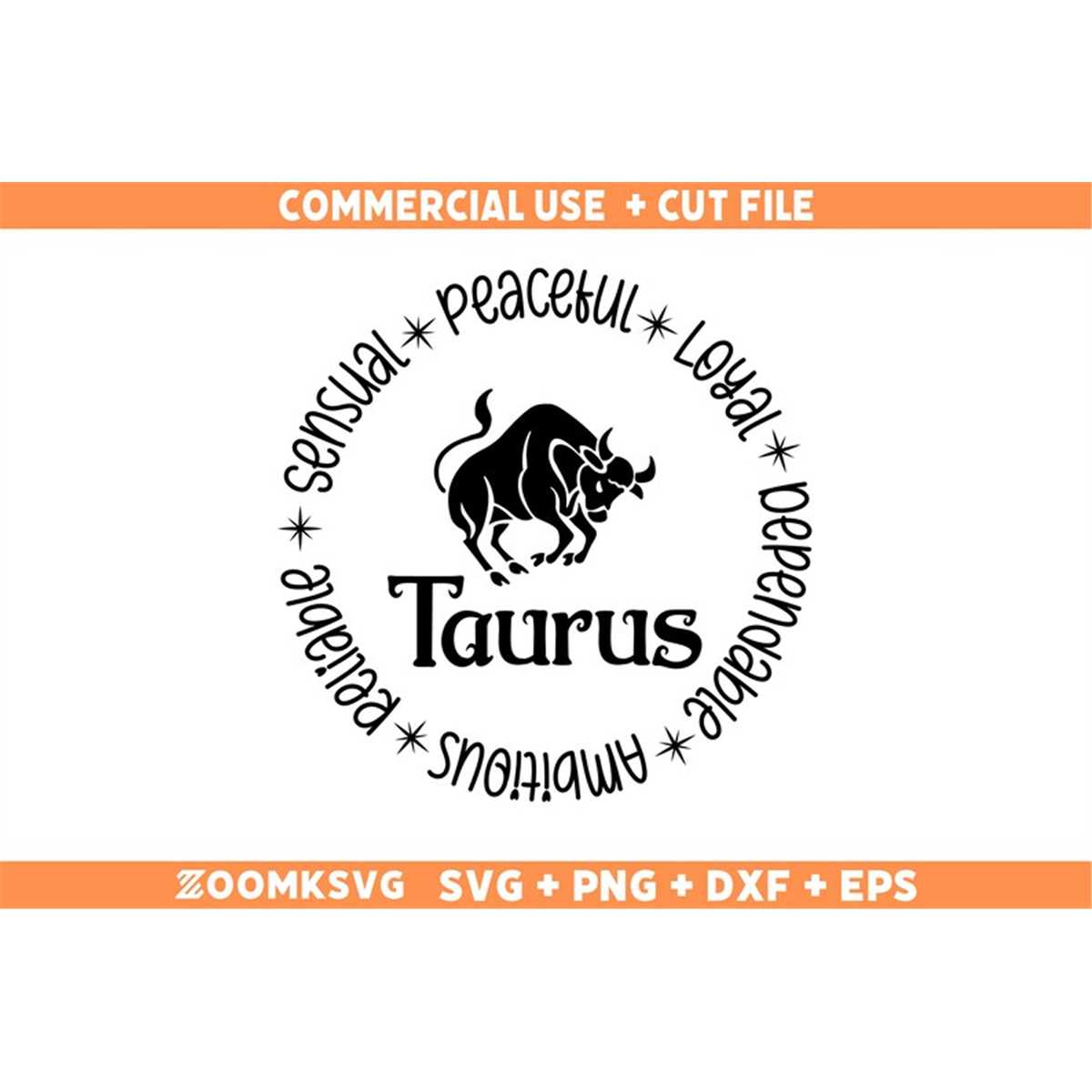 Taurus SVG, Zodiac SVG, Zodiac Signs Clipart SVG, Gift For T - Inspire ...