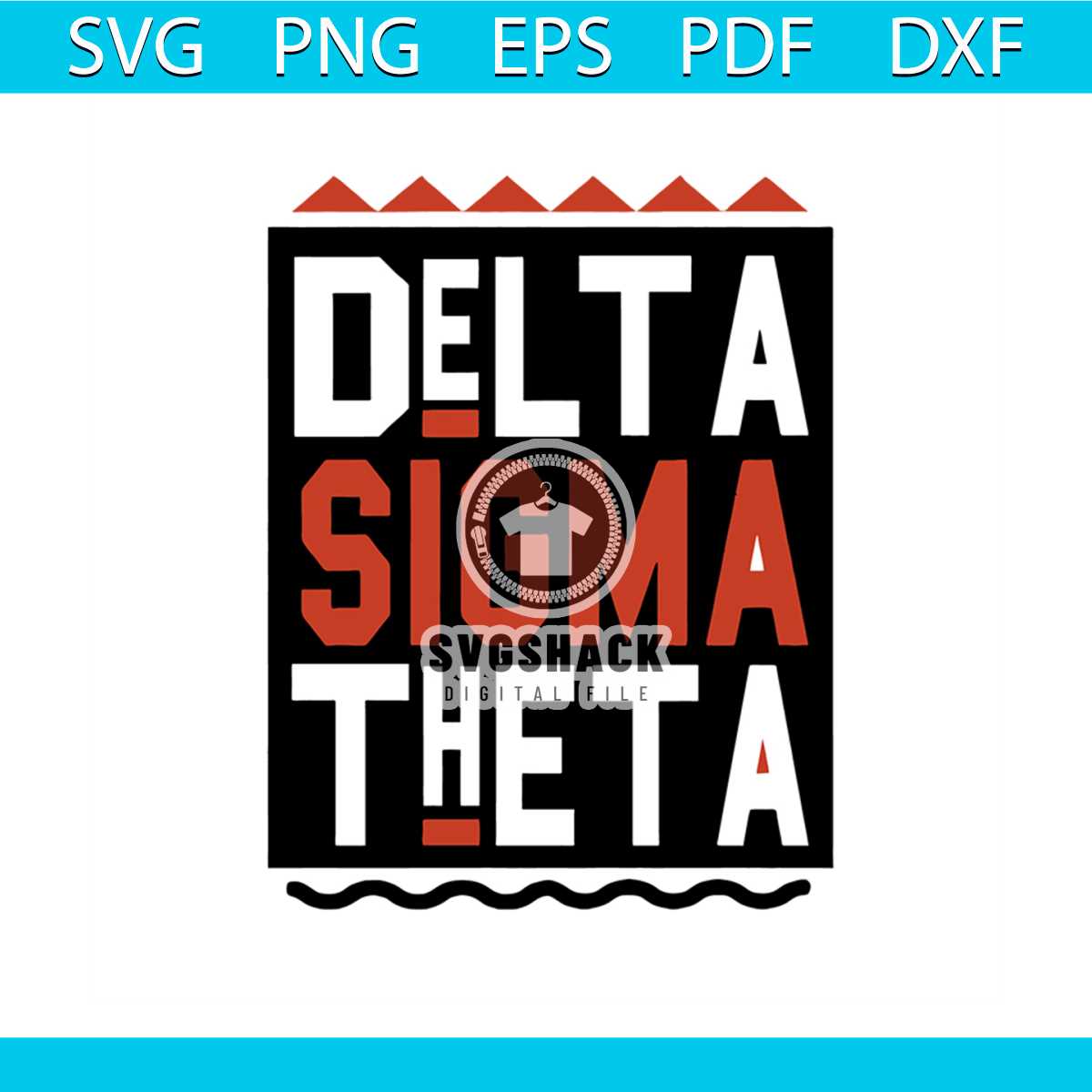 Delta Sigma Theta Sorority SVG Files For Silhouette, Files F - Inspire ...