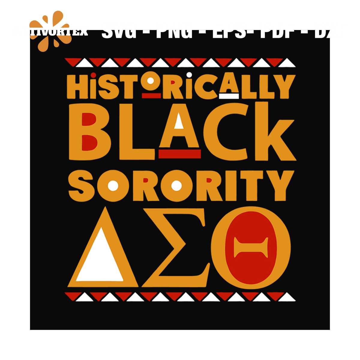 Delta Sigma Theta Sorority SVG Files For Silhouette, Files F | Inspire ...