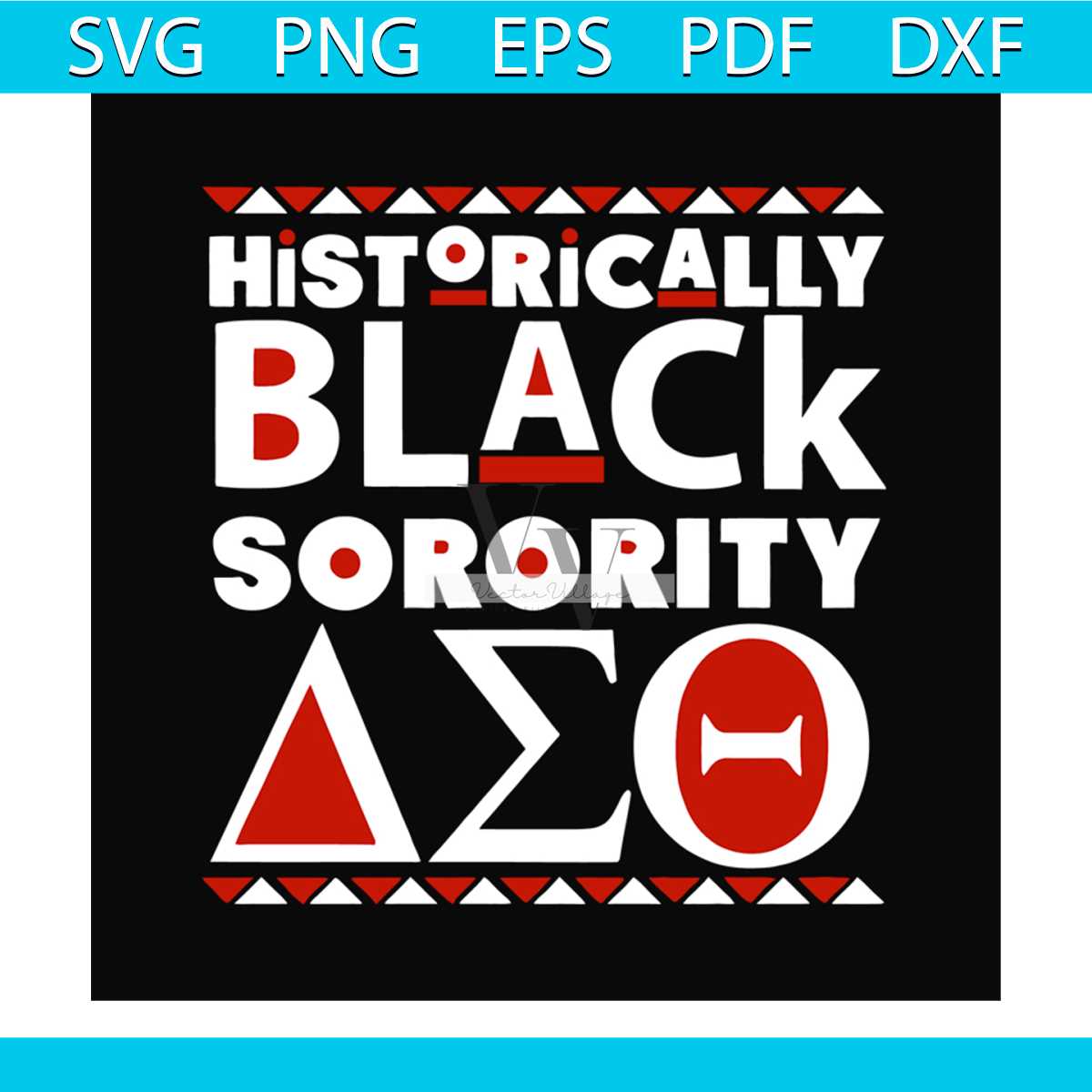 Delta Sigma Theta Sorority SVG Files For Silhouette, Files F | Inspire ...