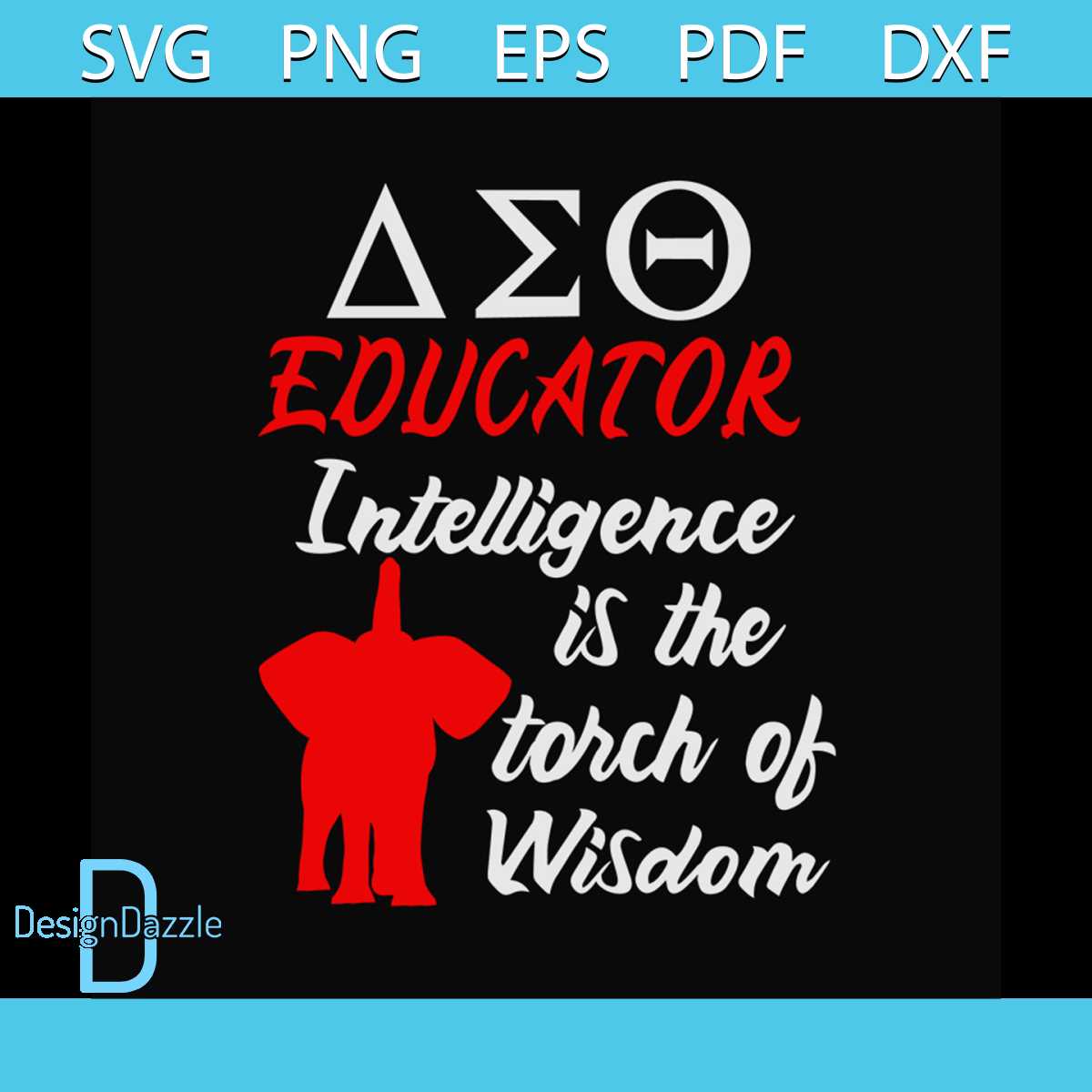 Delta Sigma Theta Sorority SVG Files For Silhouette, Files F | Inspire ...