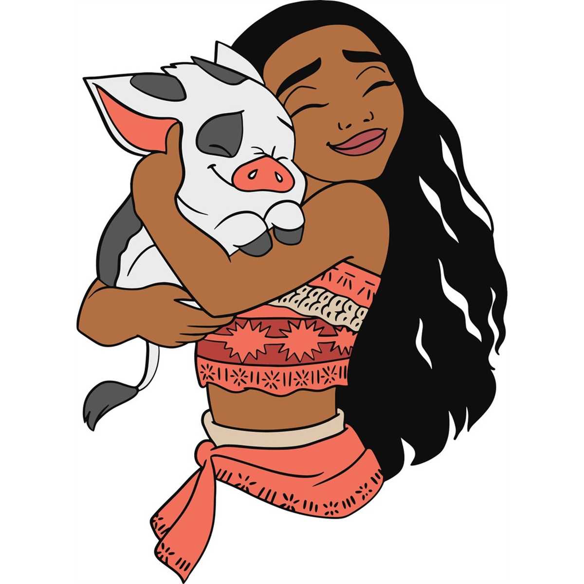 QualityPerfectionUS Digital Download - Moana and Pua - PNG, - Inspire ...