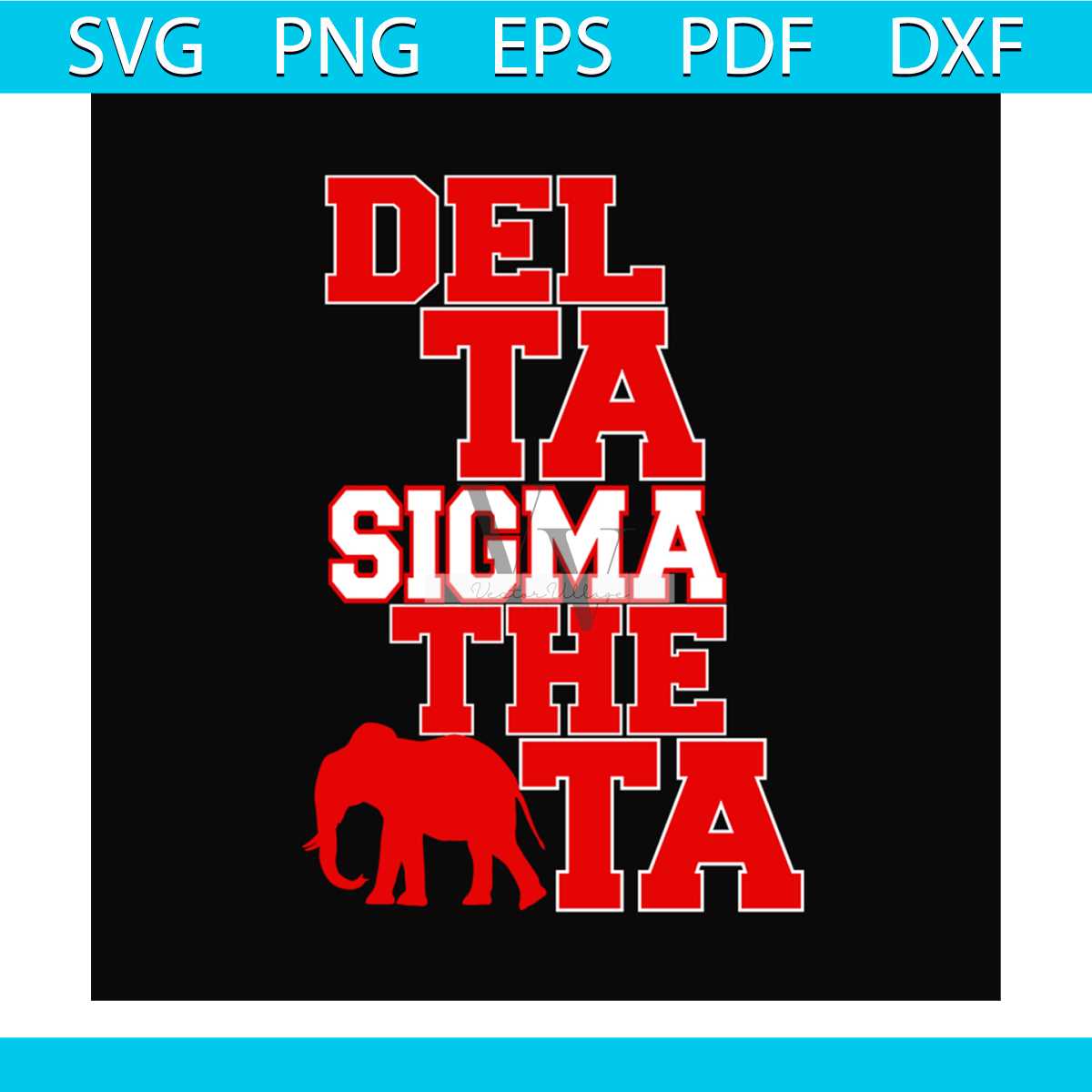Delta Sigma Theta Sorority SVG Files For Silhouette, Files F | Inspire ...