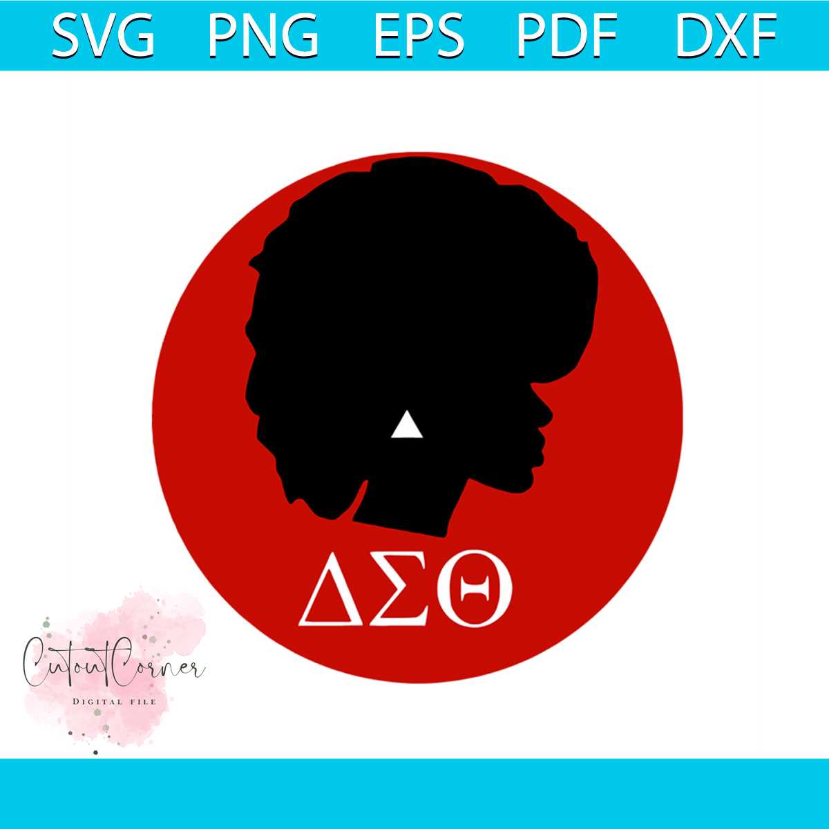 Delta sigma theta sorority SVG Files For Silhouette, Files F | Inspire ...