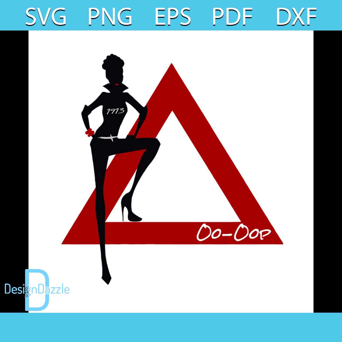 Delta sigma theta sorority SVG Files For Silhouette, Files F | Inspire ...