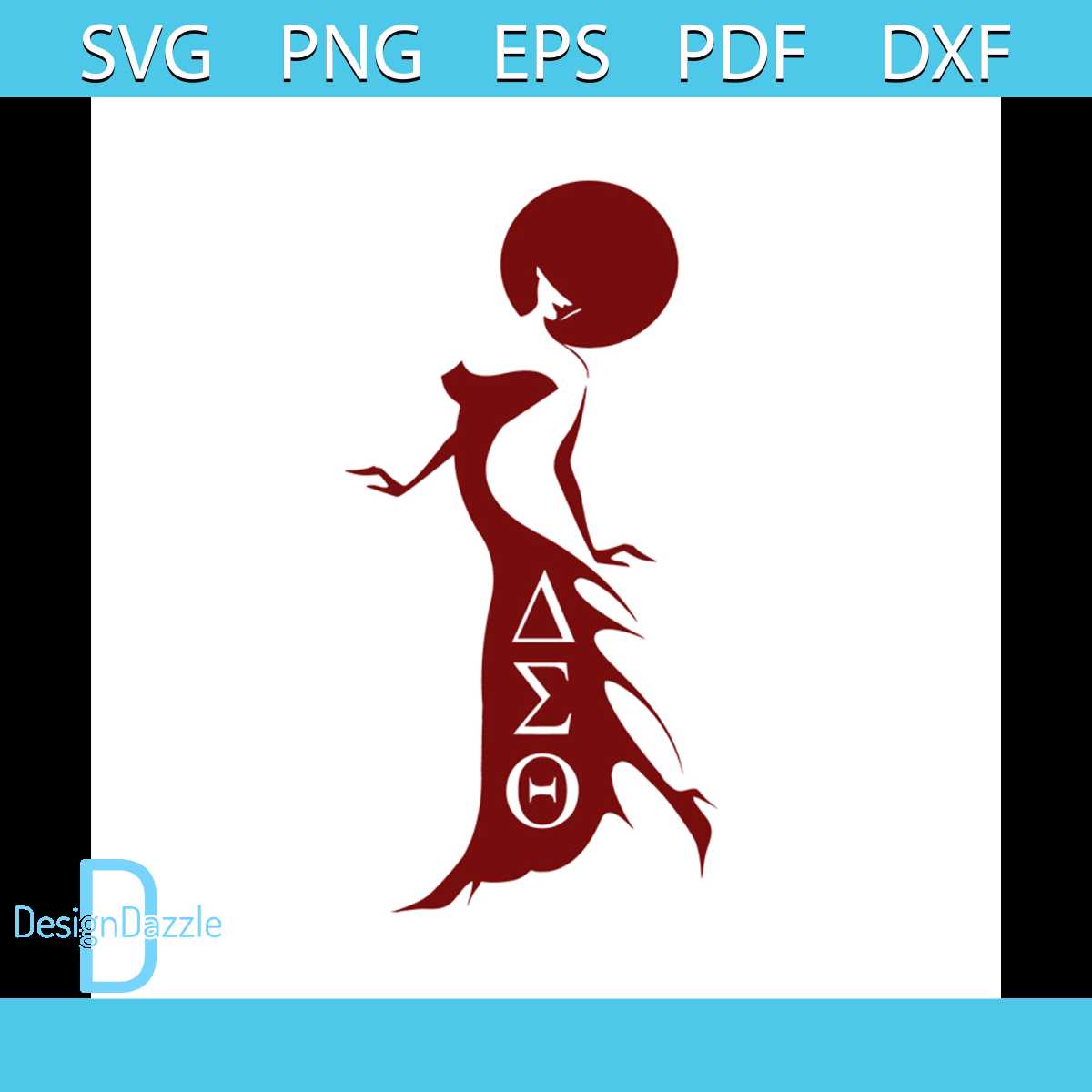 Delta sigma theta sorority SVG Files For Silhouette, Files F - Inspire ...