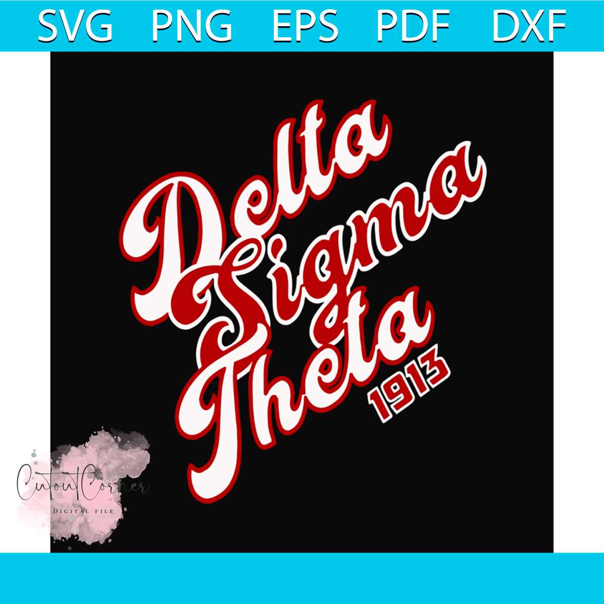 Delta sigma theta sorority SVG Files For Silhouette, Files F - Inspire ...