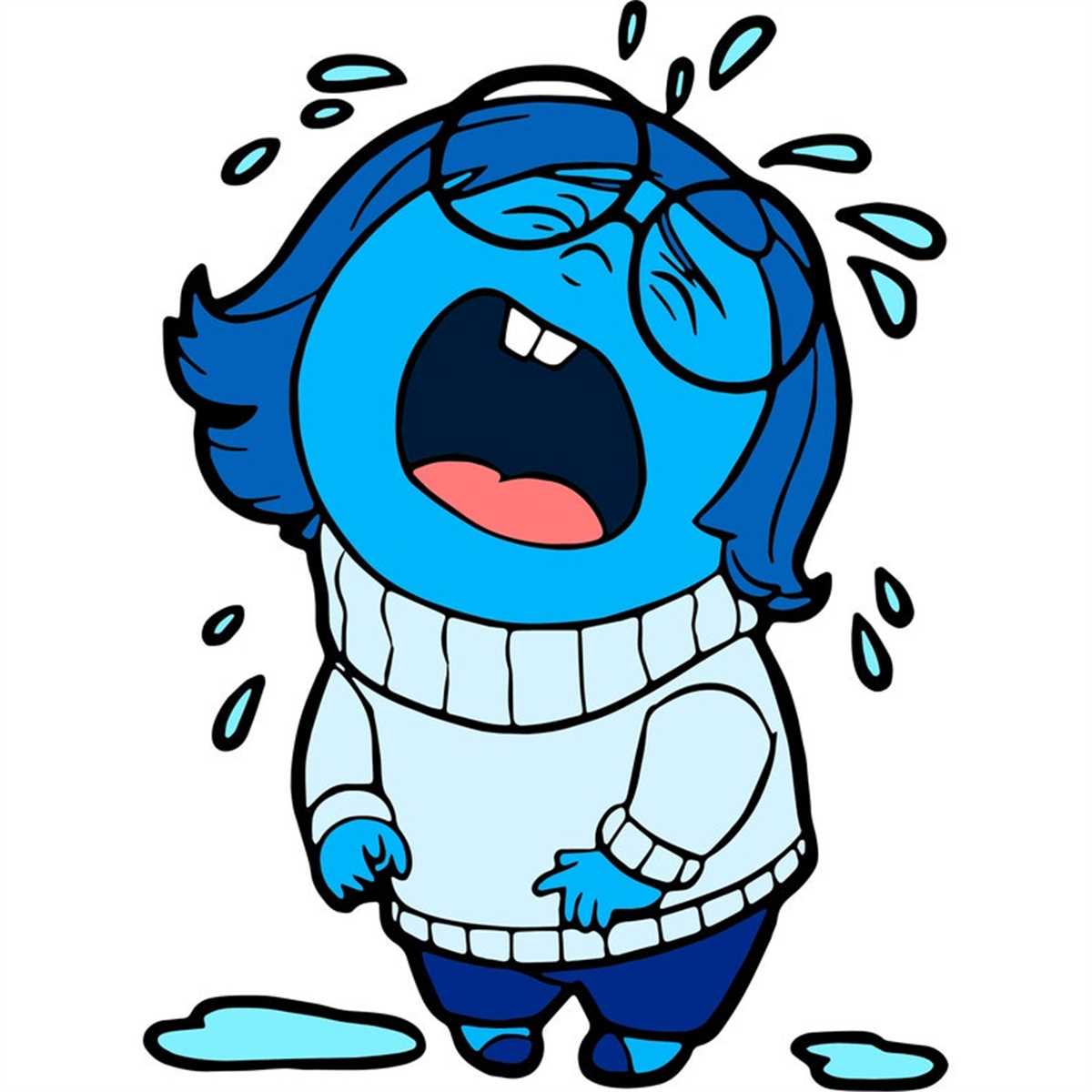 QualityPerfectionUS Digital Download - Inside Out Sadness - - Inspire Uplift