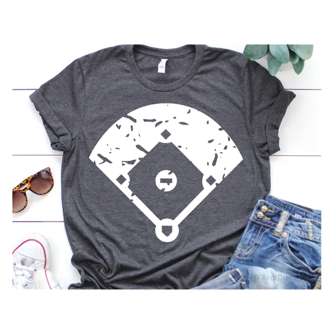 baseball diamond svg - Inspire Uplift