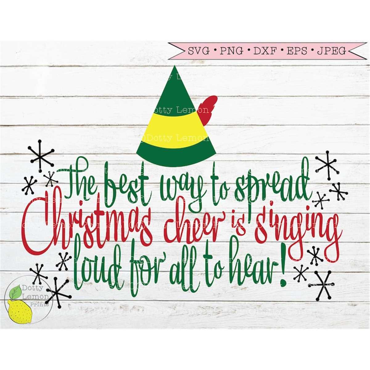 Christmas svg Buddy the Elf svg, Funny Christmas sv Spread C | Inspire ...