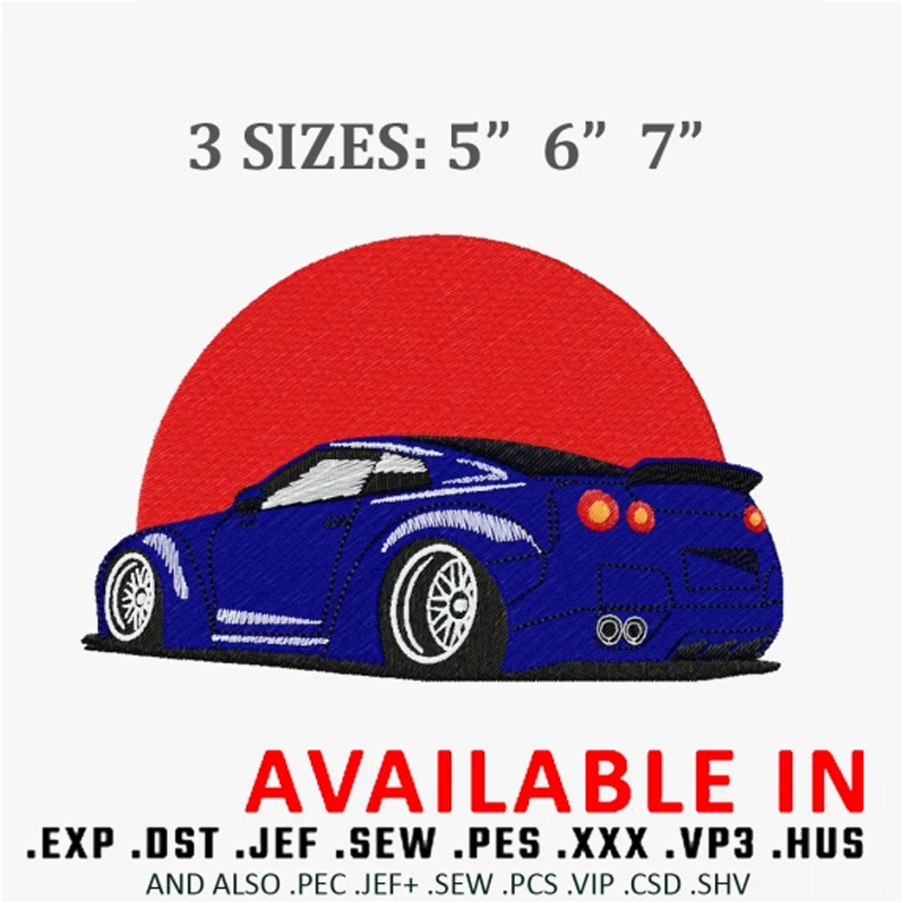 Blue car gtr embroidery design, Car design, Embroidered shir | Inspire ...
