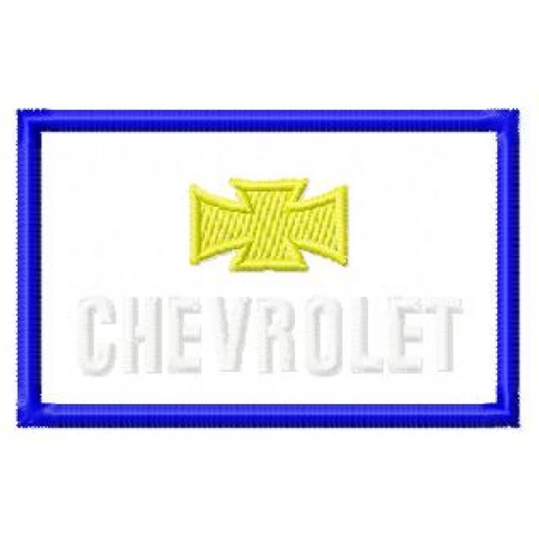 Chevrolet logo embroidery design, Car design, Embroidered sh | Inspire ...