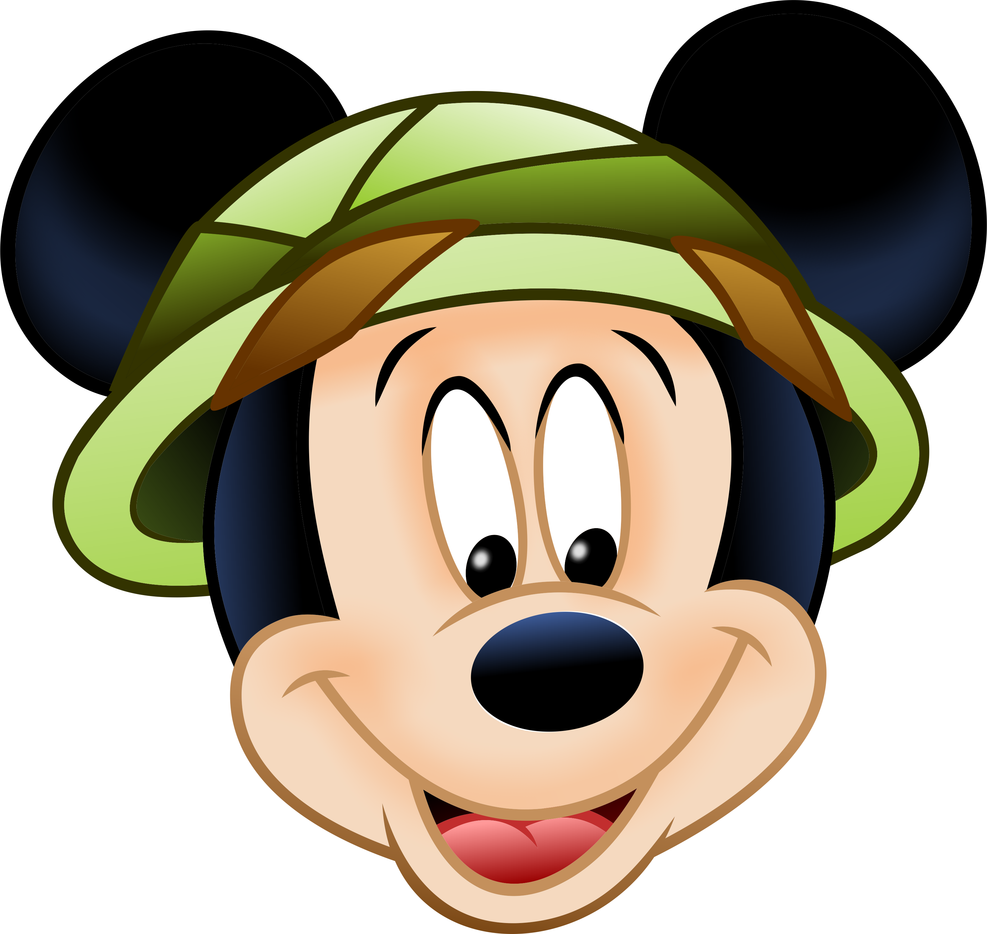 Mickey Mouse PNG, Mickey Safari Clipart, Mickey Safari PNG D | Inspire ...