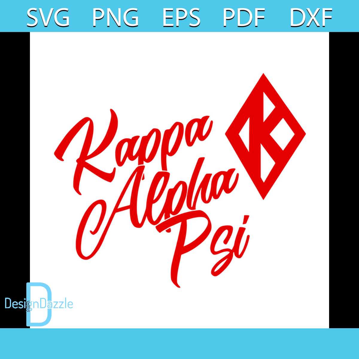Kappa Alpha Psi Fraternity SVG Files For Silhouette, Files F - Inspire ...