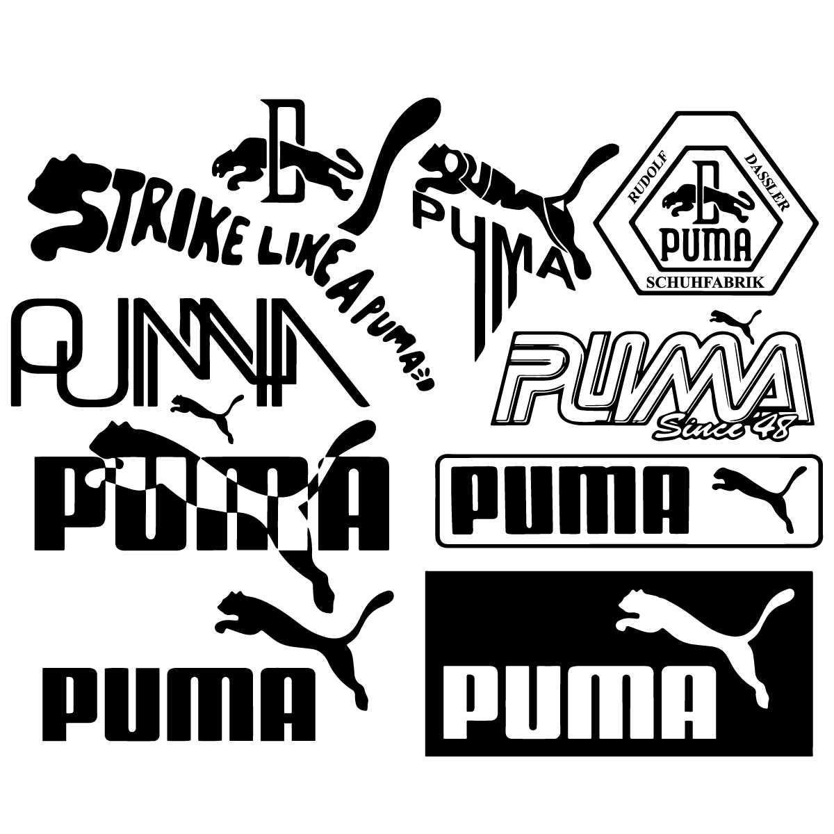 Puma Logo Svg Bundle, Trending Svg, Puma Svg, Puma Logo Svg, | Inspire ...