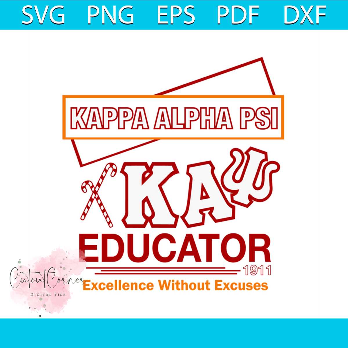 Kappa Alpha Psi Fraternity SVG Files For Silhouette, Files F | Inspire ...