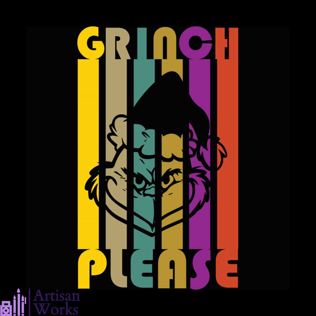 Grinch Please Svg, Christmas Svg, Grinch Svg, Grinch Face Sv | Inspire ...