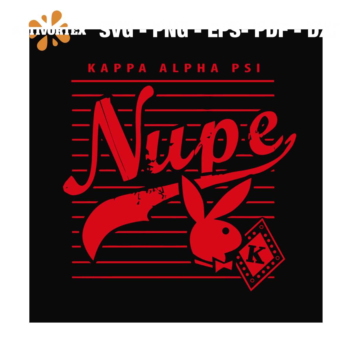 Kappa Alpha Psi Fraternity SVG Files For Silhouette, Files F | Inspire ...