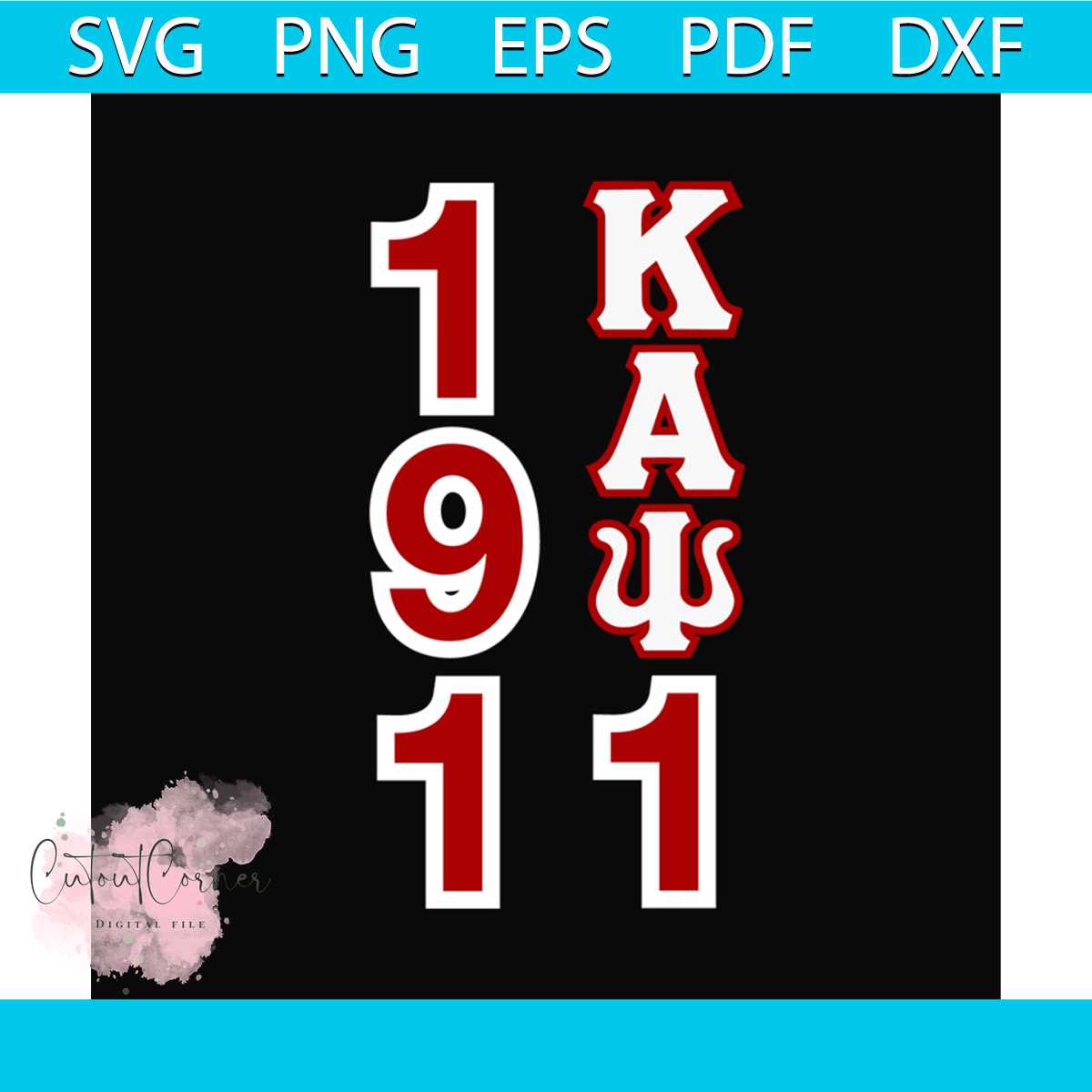 Kappa Alpha Psi Fraternity SVG Files For Silhouette, Files F | Inspire ...