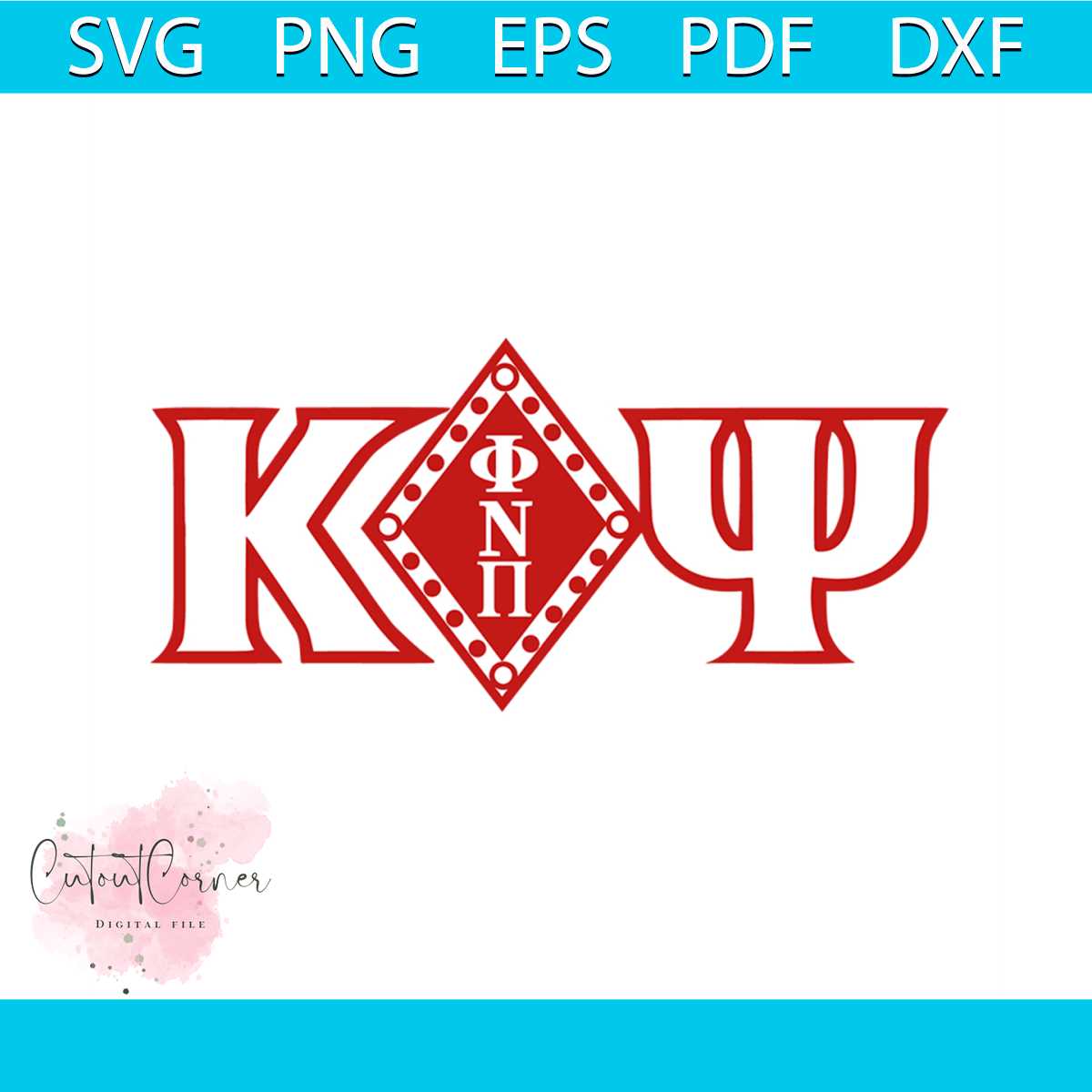 Kappa Alpha Psi Fraternity SVG Files For Silhouette, Files F | Inspire ...
