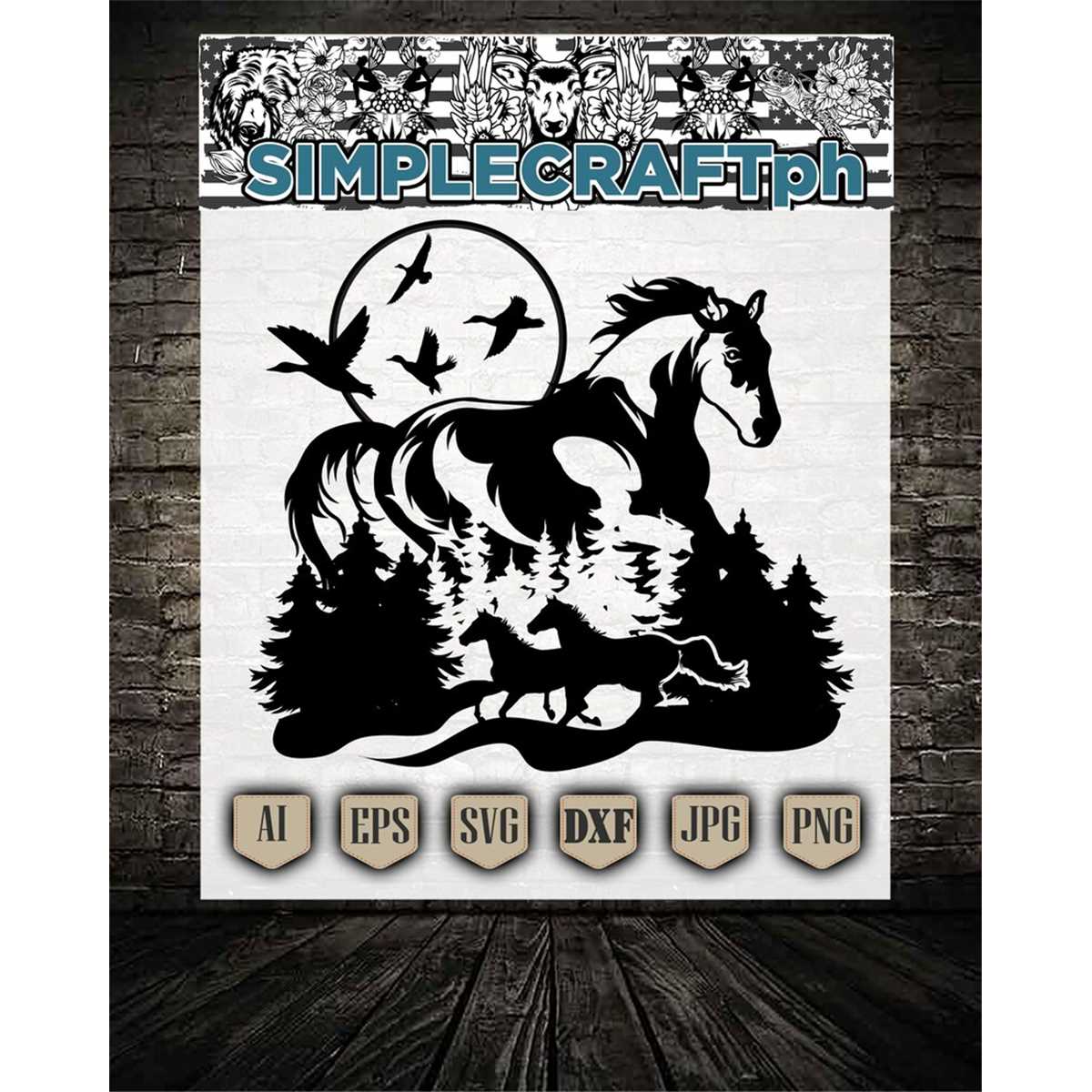 Mustang Horse svg || Horse Svg || Horse Clipart || Flying Du - Inspire ...