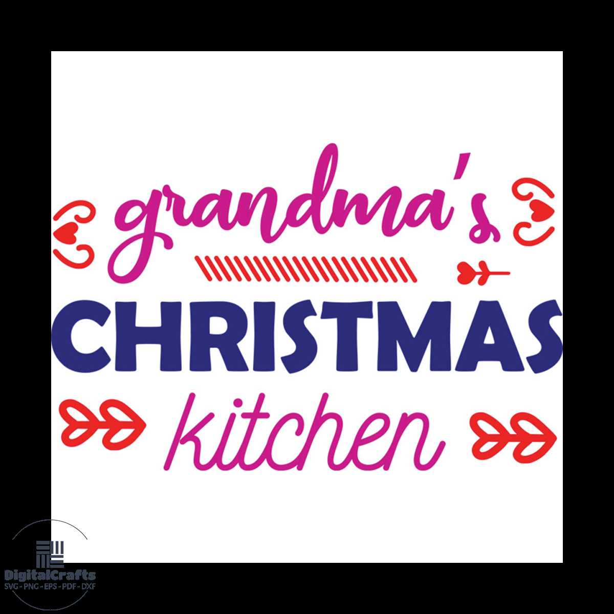 Grandma's Christmas Kitchen Svg, Christmas Svg, Grandma Chri | Inspire ...