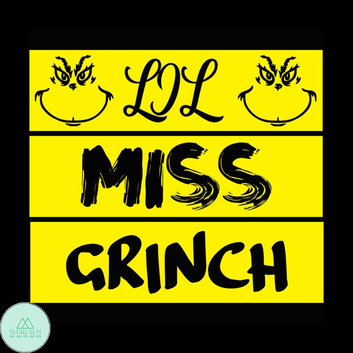 Lil Miss Grinch Svg, Christmas Svg, Miss Grinch Svg, Grinch | Inspire ...