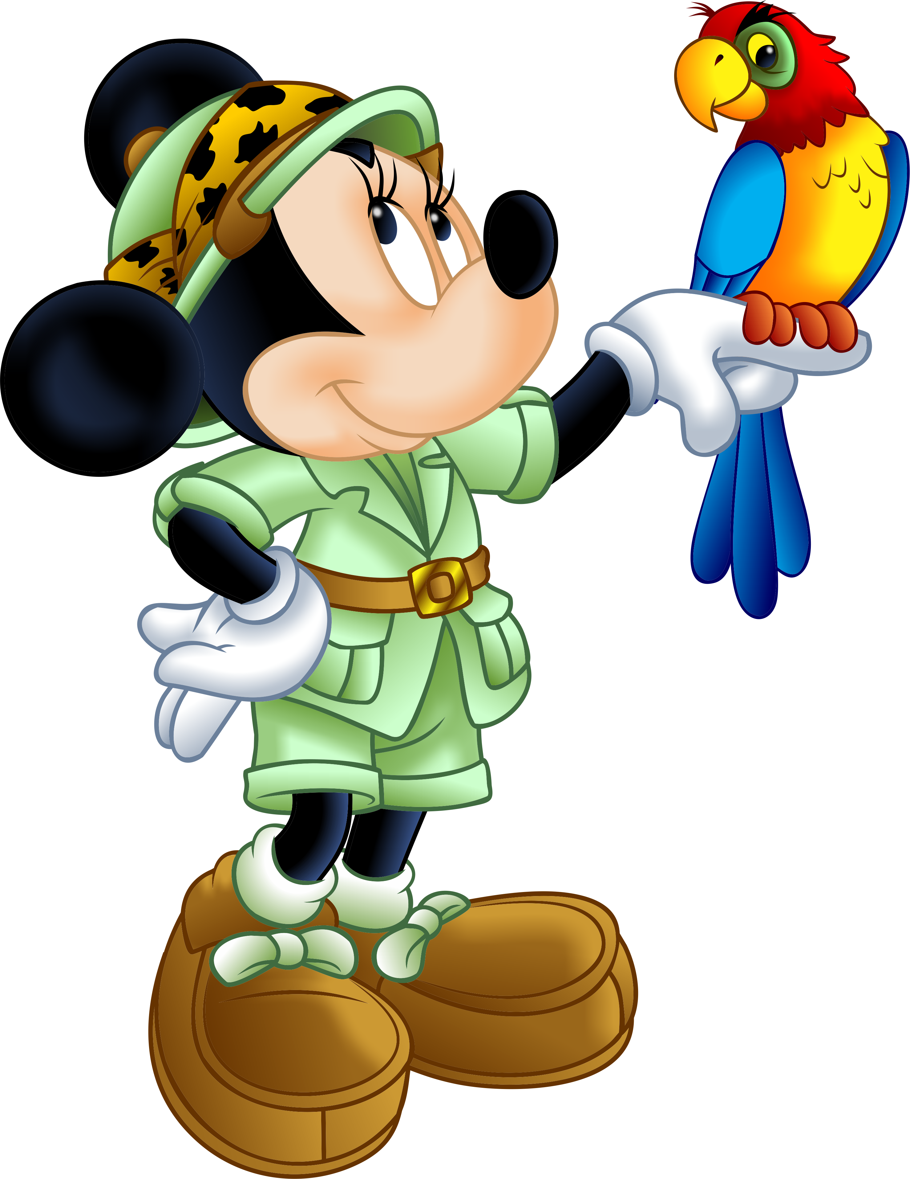 Mickey Mouse PNG, Mickey Safari Clipart, Mickey Safari PNG D | Inspire ...