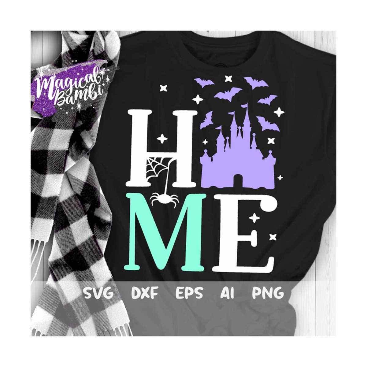 Home Svg, Halloween Castle Svg, Halloween Svg, Spooky Castle | Inspire ...