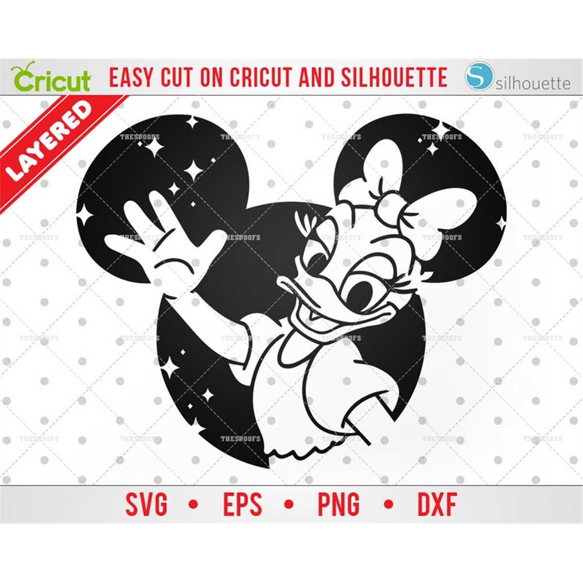 Layered SVG, Vector, Cut Files for Cricut and Silhouette, Re | Inspire ...