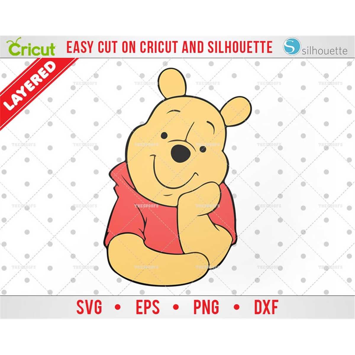 Layered SVG, Vector, Cut Files for Cricut and Silhouette, Re | Inspire ...