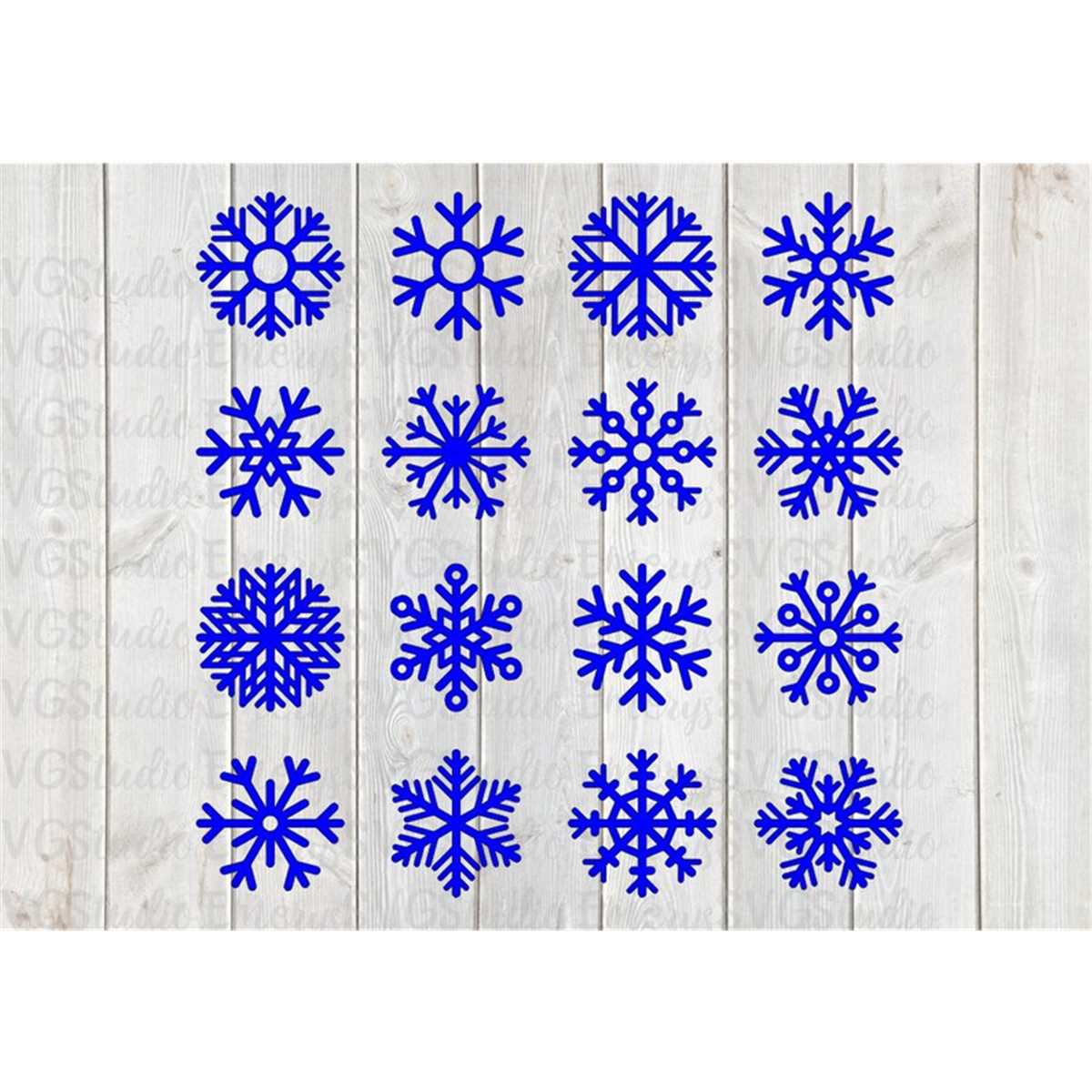 SVG DXF File for Winter Snowflakes | Inspire Uplift