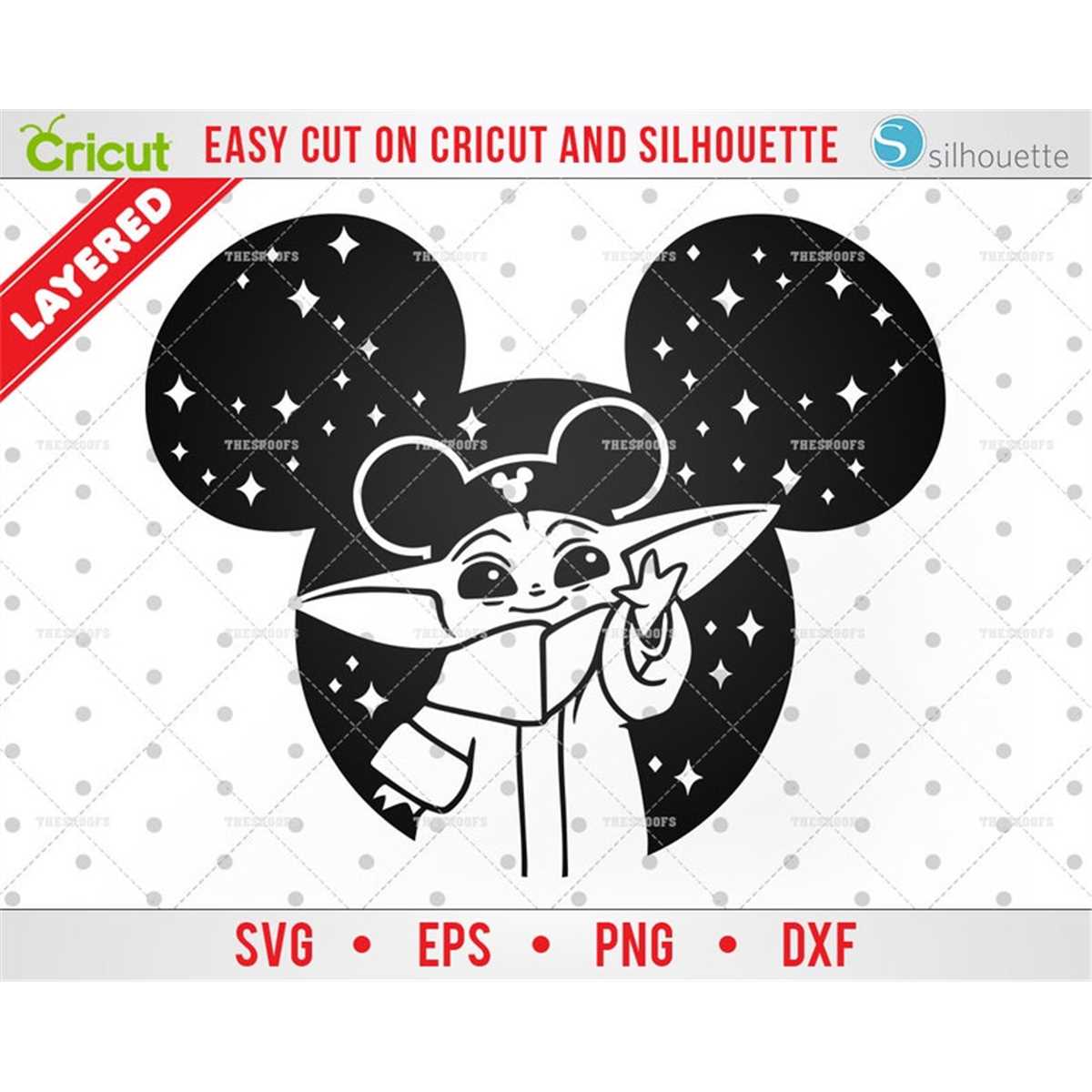 Layered SVG, Vector, Cut Files for Cricut and Silhouette, Re | Inspire ...