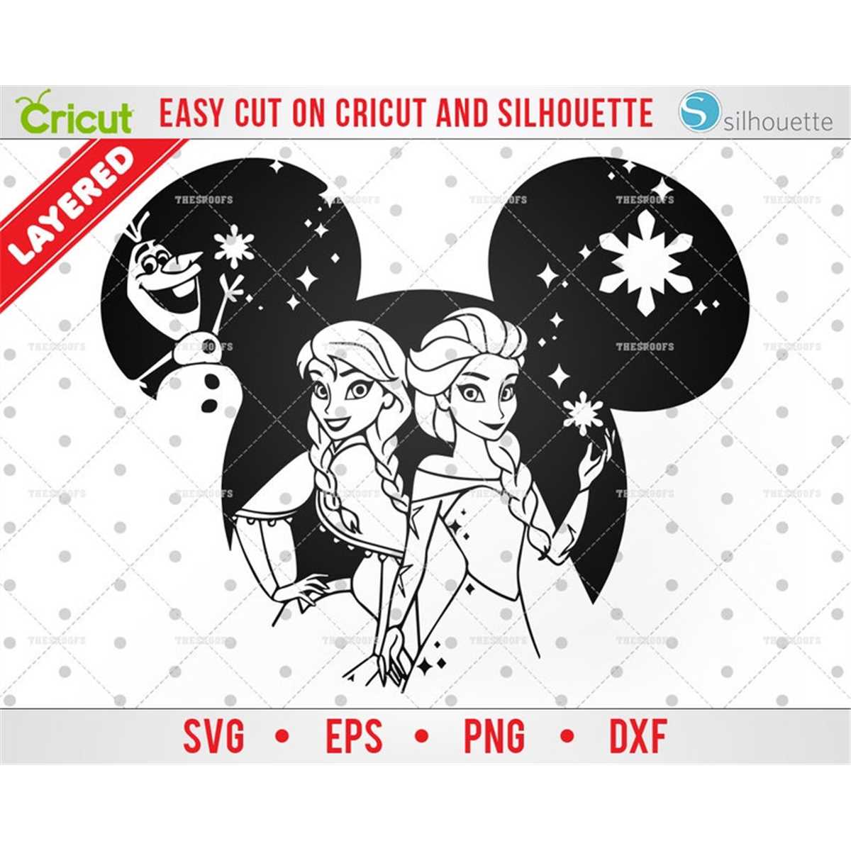 Layered SVG, Vector, Cut Files for Cricut and Silhouette, Re - Inspire ...