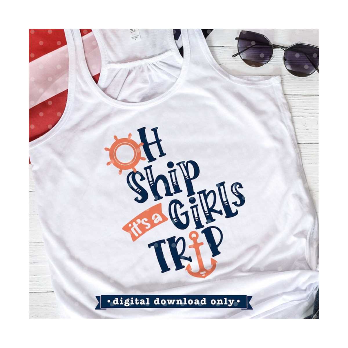Oh Ship SVG, girls trip svg, girls cruise svg, vacation svg, | Inspire ...