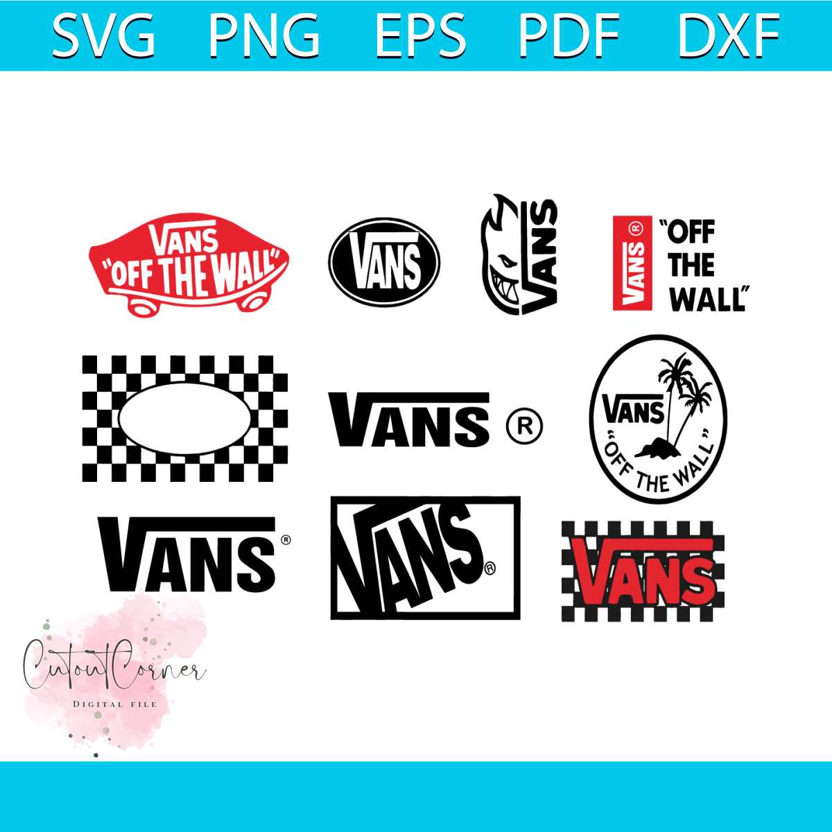 Logo brand Vans svg, Vans logo svg, fashion logo svg, fashio | Inspire ...