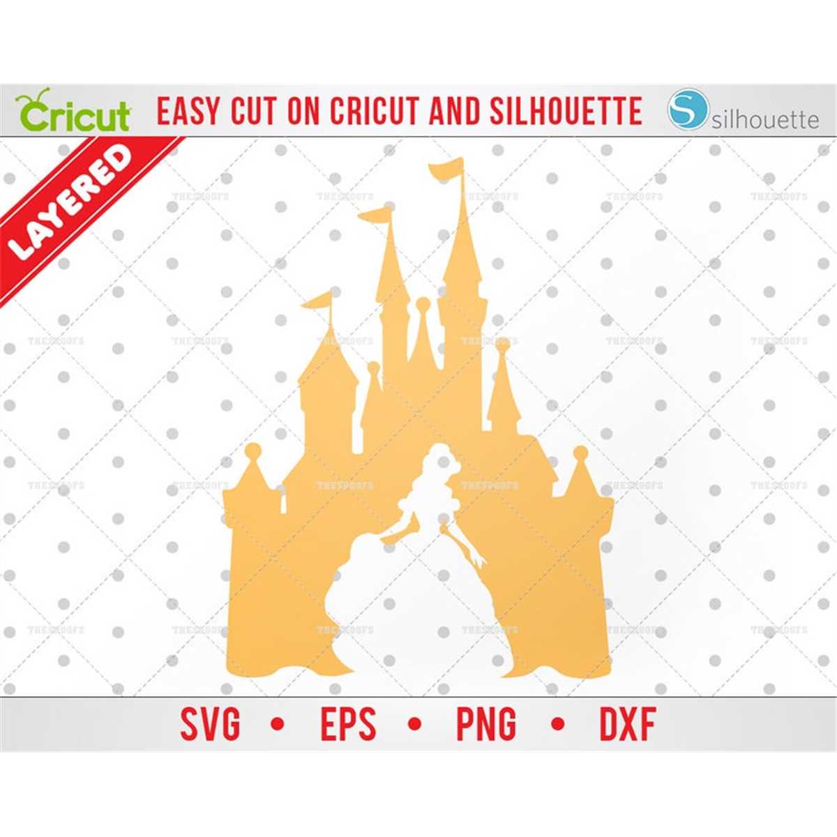 Layered SVG, Vector, Cut Files for Cricut and Silhouette, Re | Inspire ...