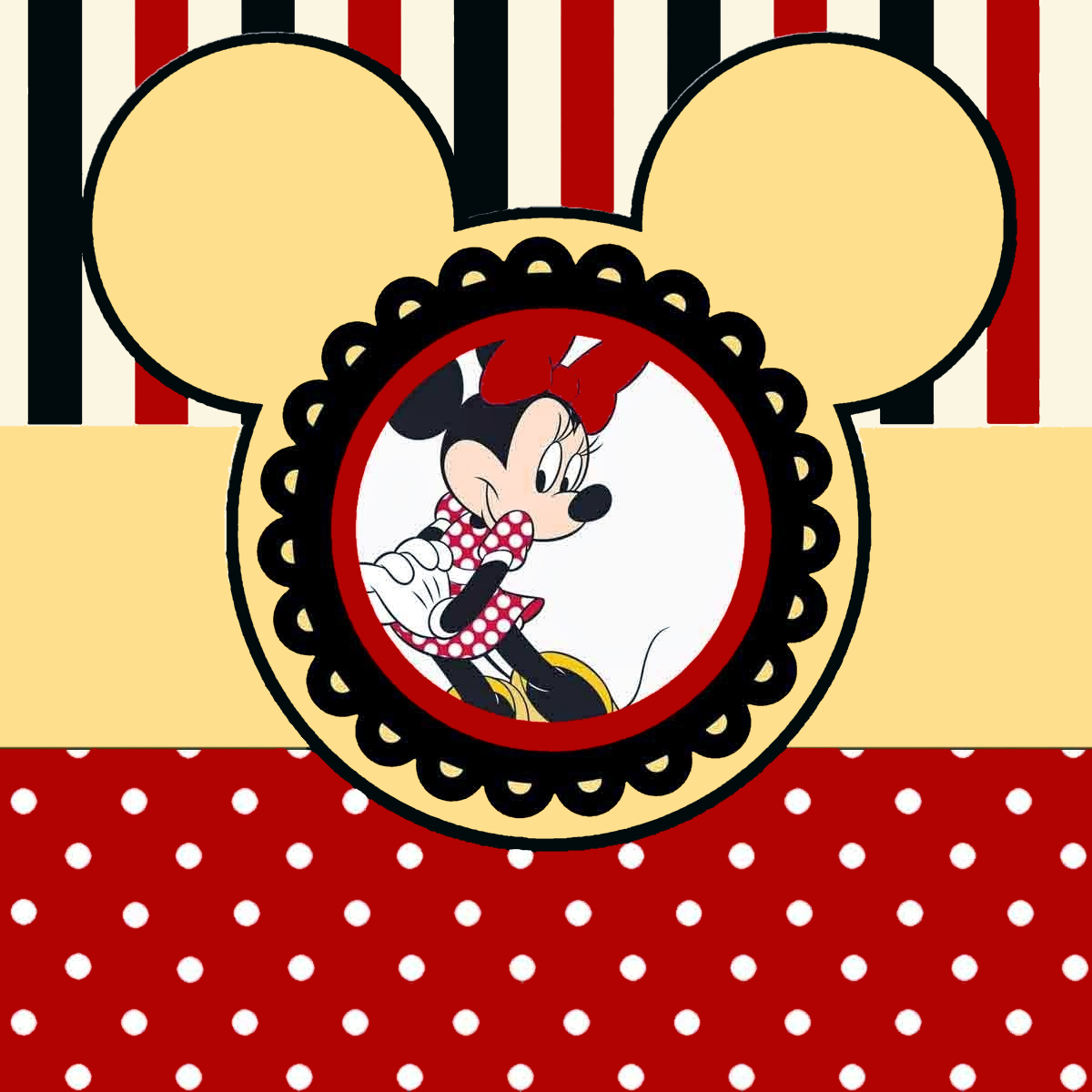 Minnie Mouse PNG, Minnie Mouse Clipart,Minnie Bows PNG, Minn - Inspire ...