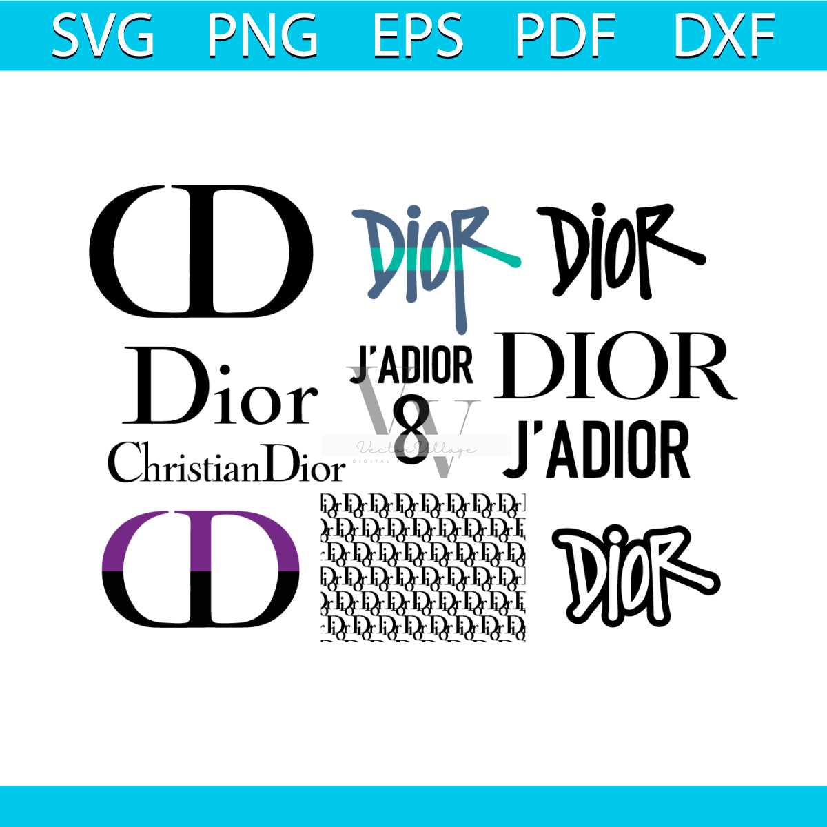 Logo Dior Bundle svg, Bundle logo Dior svg, fashion logo svg | Inspire ...