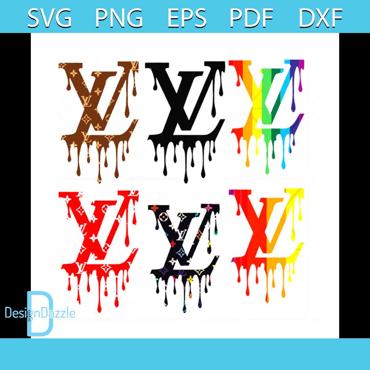 Logo LV Dripping svg, logo svg, fashion logo svg, fashion sv | Inspire ...