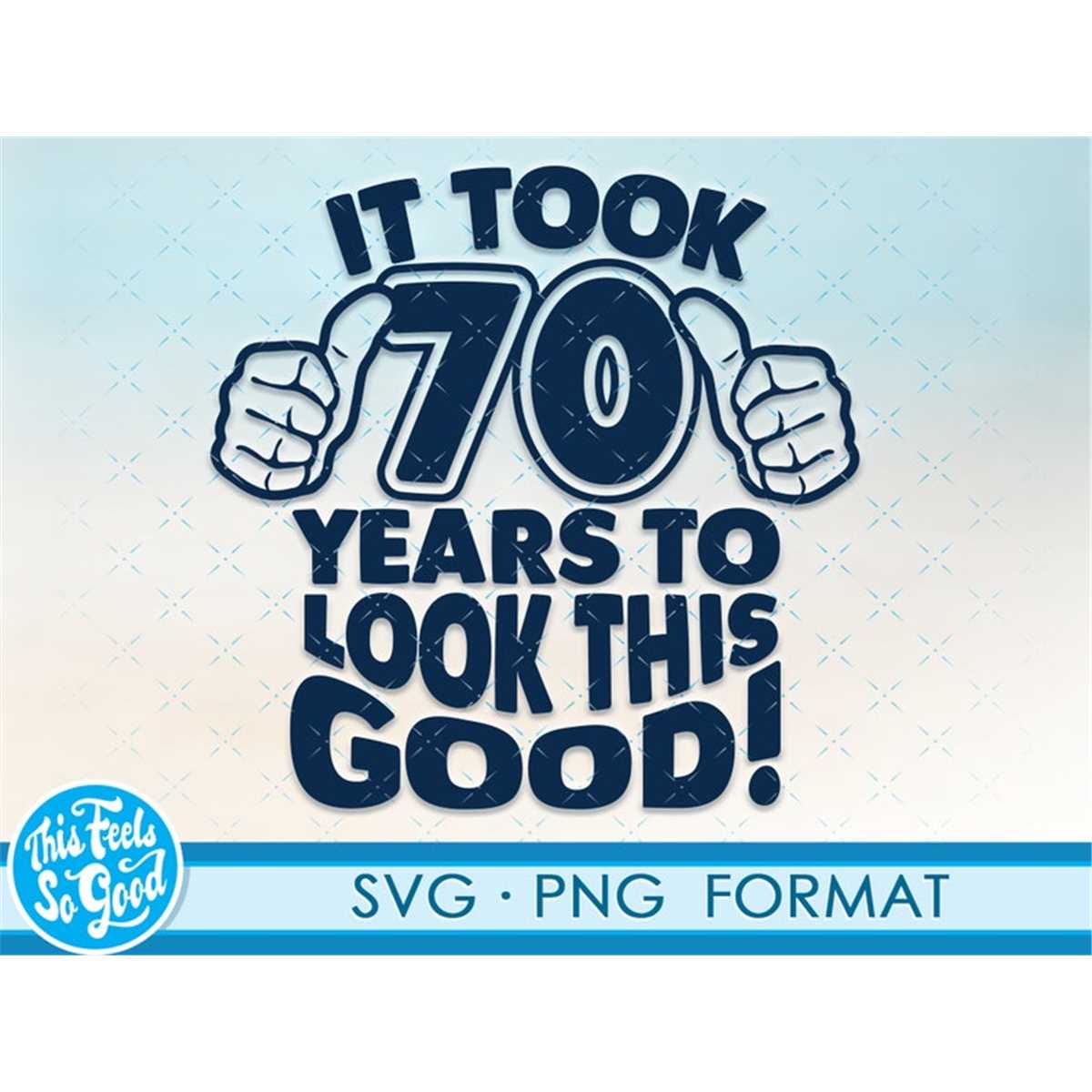 Funny 70th birthday SVG png. Turning 70 birthday svg cut Fil - Inspire ...