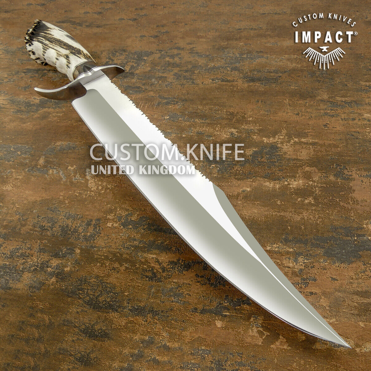 IMPACT CUTLERY RARE CUSTOM D2 MONSTOR HEAVY DUTY BOWIE KNIFE | Inspire ...