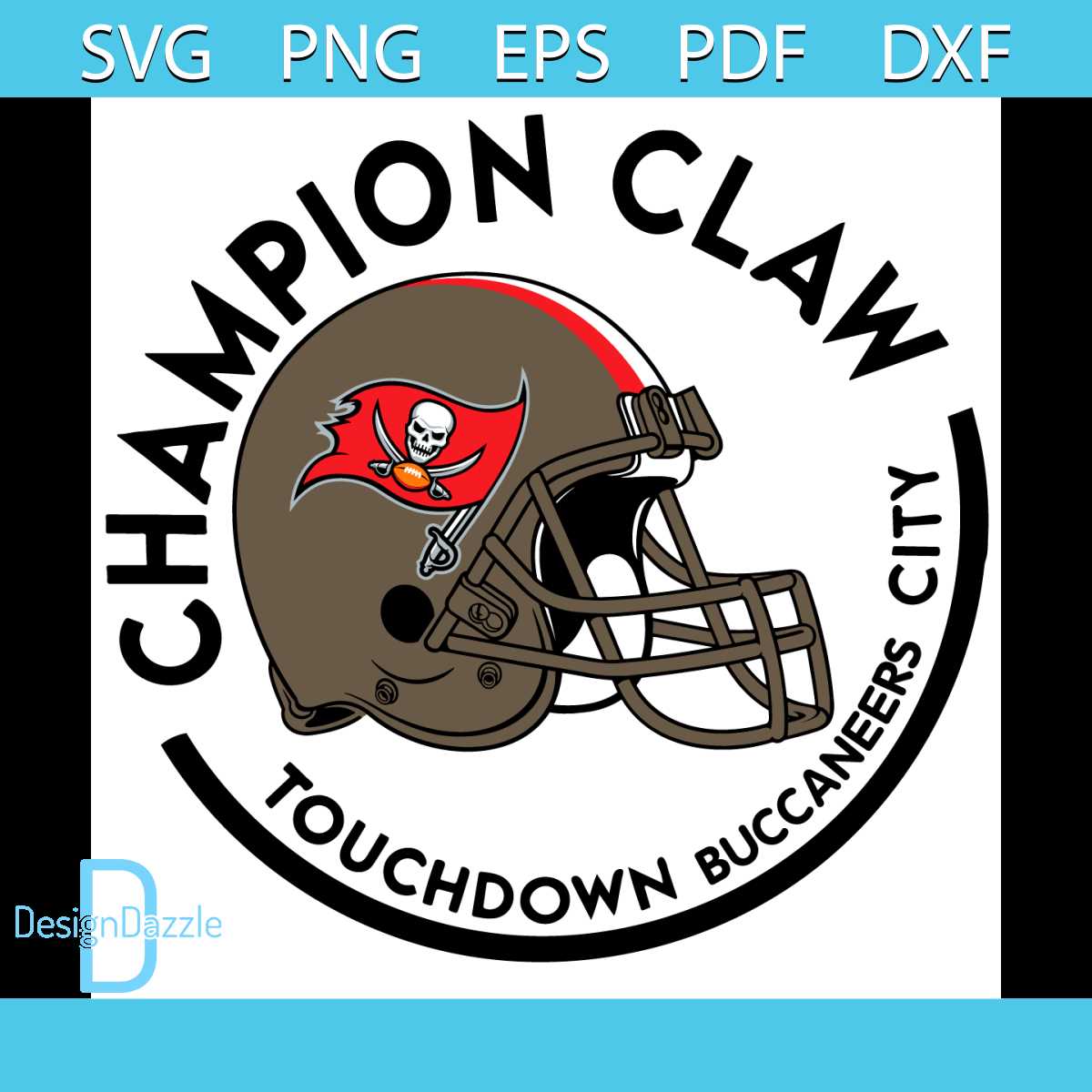 Champion Claw Touchdown Buccaneers City Svg, Sport Svg, Tamp | Inspire ...
