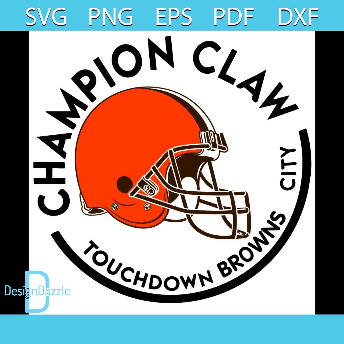 Champion Claw Touchdown Browns City Svg, Sport Svg, Clevelan | Inspire ...