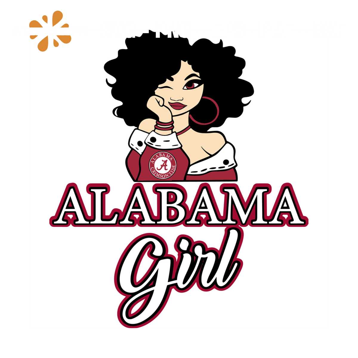Alabama Crimson Tide Girl Svg, Sport Svg, Alabama Crimson Ti - Inspire ...