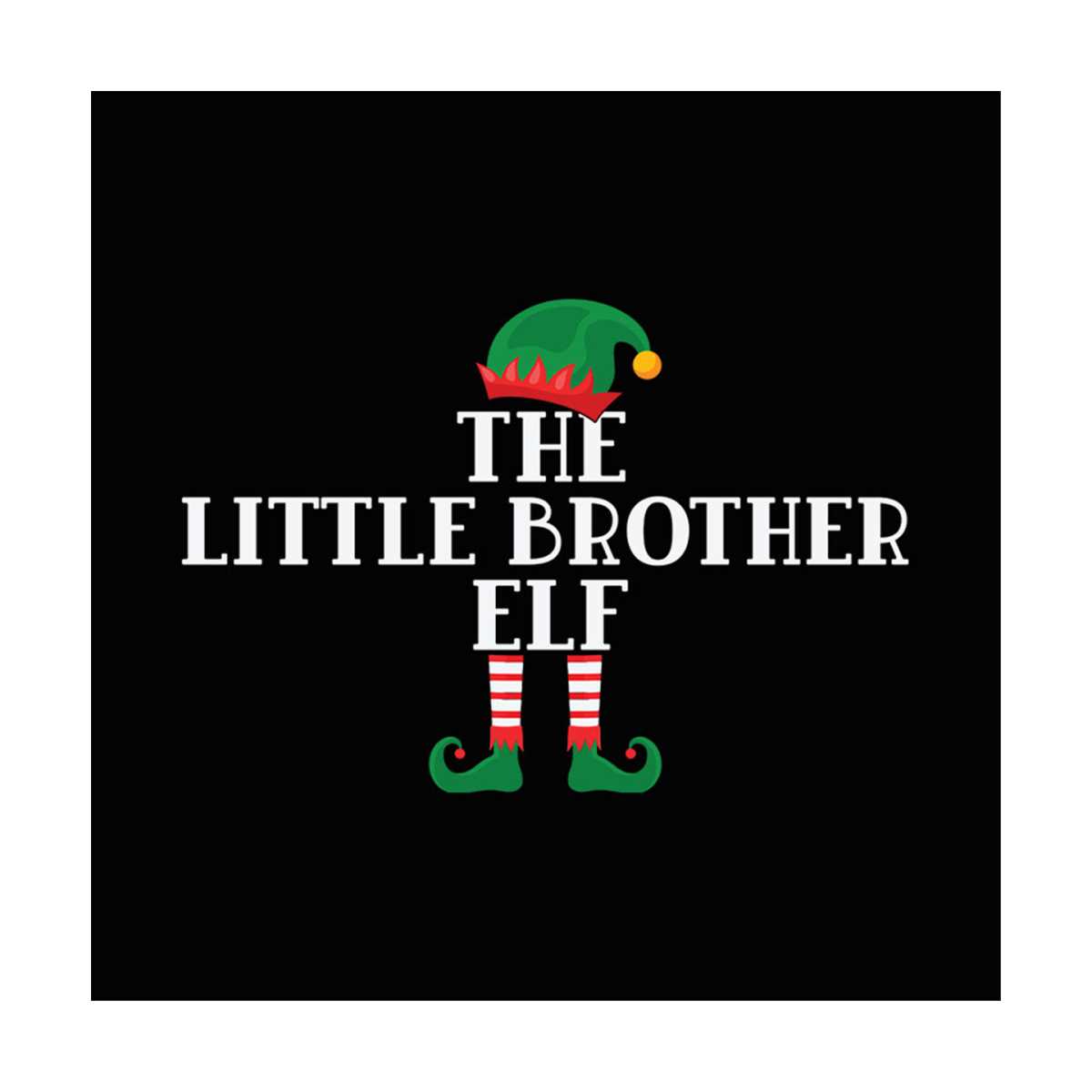 The little brother elf Svg, Christmas Svg, Elf brother Svg, | Inspire ...