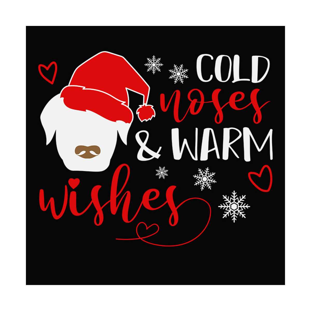 Cold Noses And Warm Wishes Svg, Christmas Svg, Dog Svg, Chri | Inspire ...