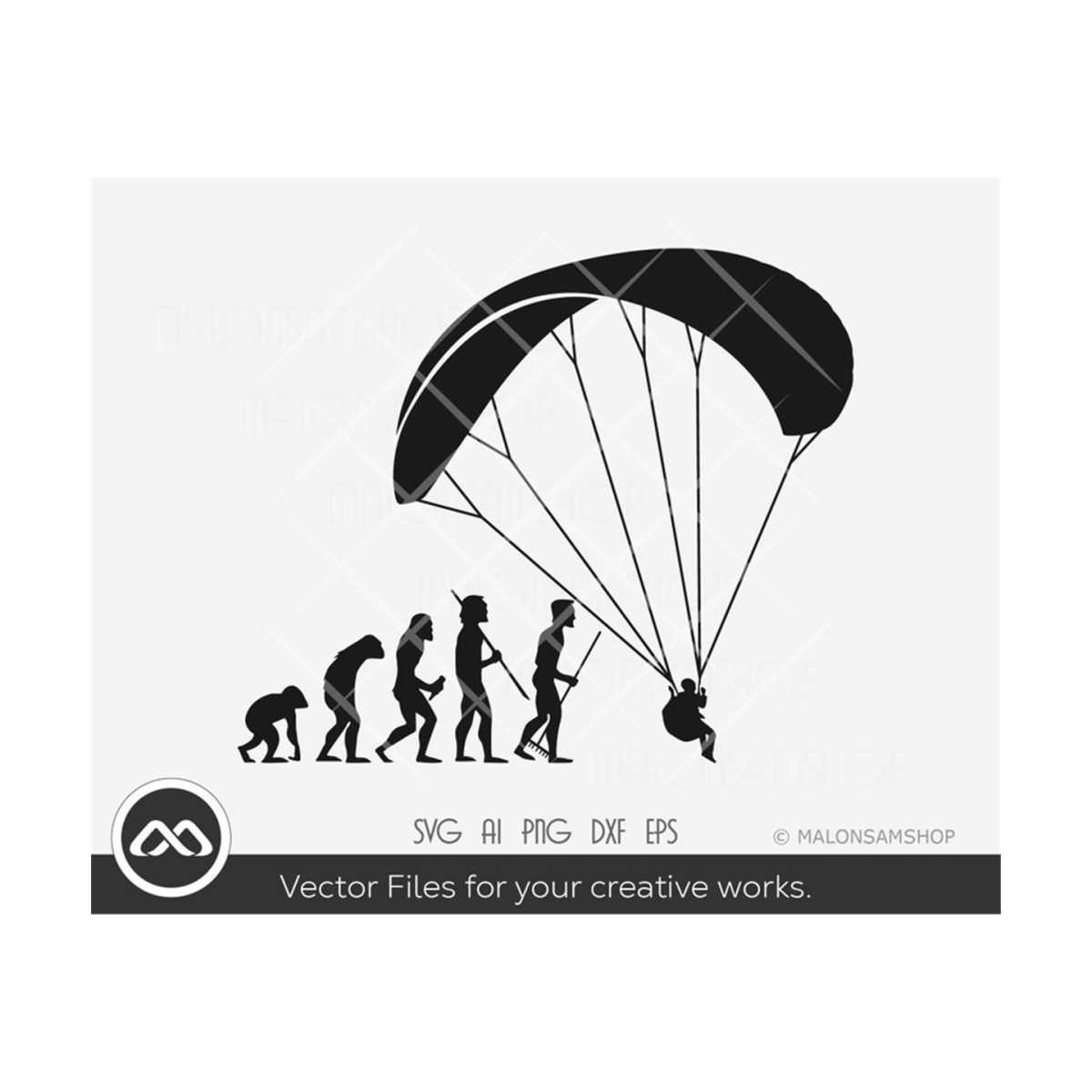 Paragliding SVG Evolution - paraglide svg, parachute svg, si | Inspire ... Paragliding SVG Evolution - paraglide svg, parachute svg, si | Inspire ...