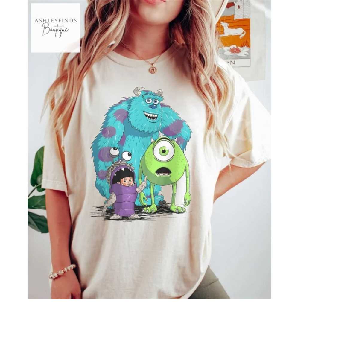 Disney Monster Inc Comfort Colors Shirt, Monster Inc Shirt, | Inspire ...
