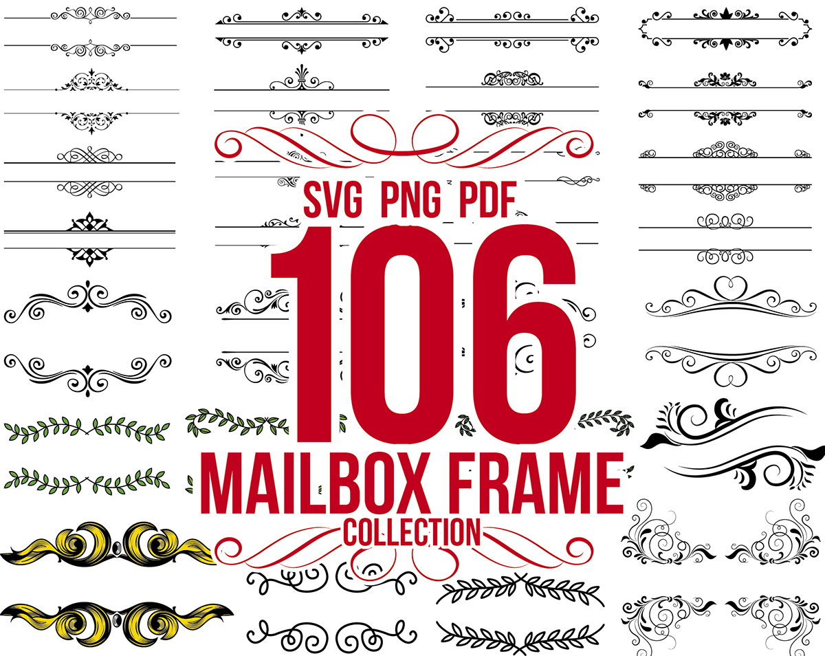 Mailbox svg Bundle, Mailbox Decal svg, Postal Box svg, Mailb - Inspire ...